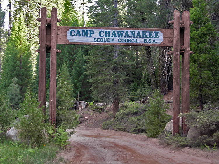 chawanakee road sign | Scouting America Sequoia Council