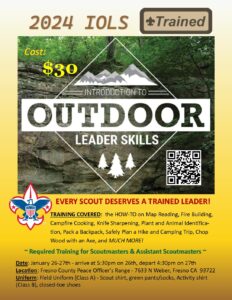 2024 IOLS FLyer | Scouting America Sequoia Council