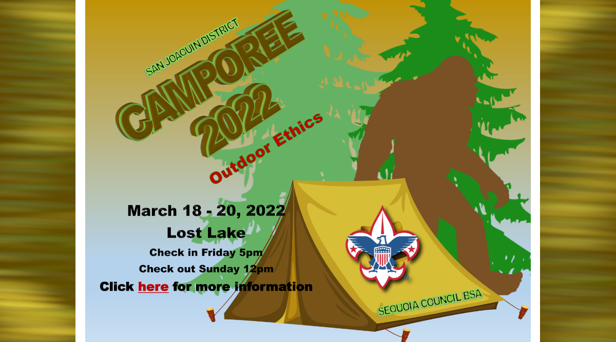 Camporee 2022 Banner | Scouting America Sequoia Council