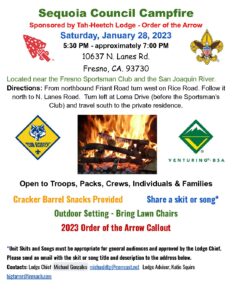 Council Campfire 2023 (1) | Scouting America Sequoia Council