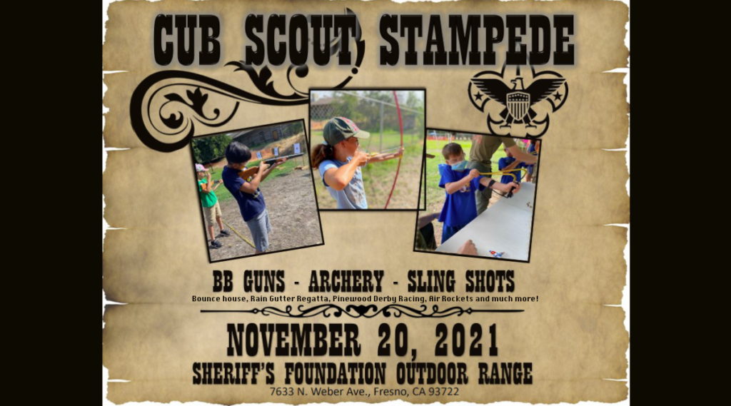 Cub Scout Stampede Banner | Scouting America Sequoia Council
