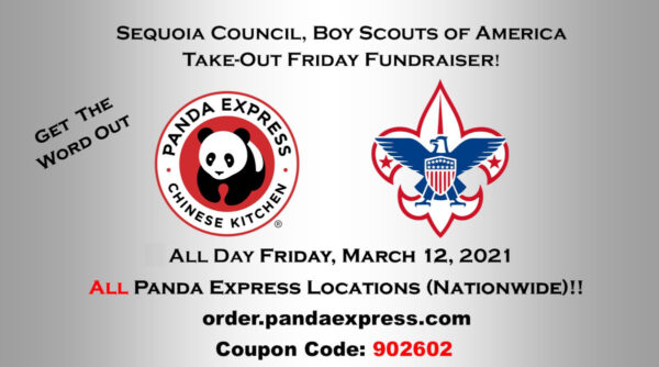 Panda-Express-Fundraiser-banner | Scouting America Sequoia Council