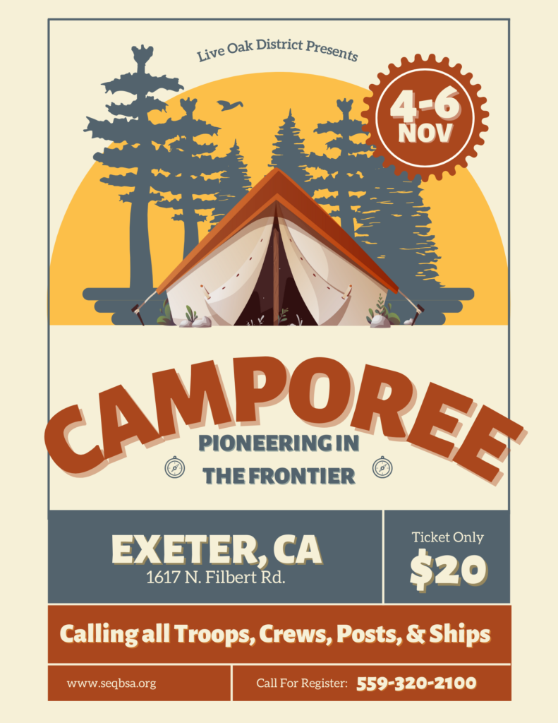 LO Camporee Flyer (1) | Scouting America Sequoia Council